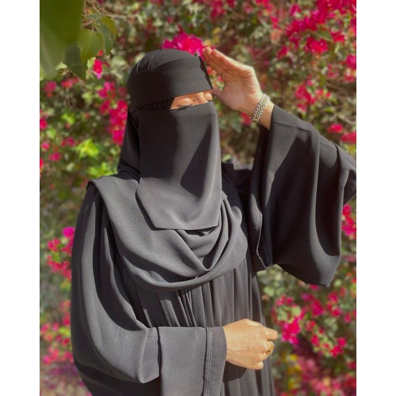 Jual Cadar /niqab/niqob/niqab sifon arab /niqab bidoon | Shopee Indonesia