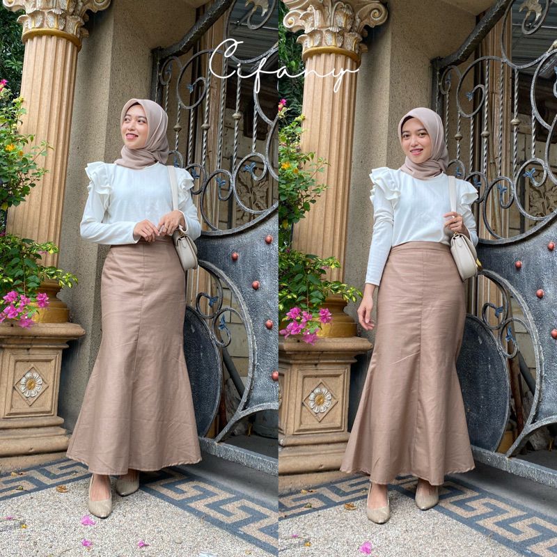 Jual Ariel Skirt - Mermaid Skirt - Rok duyung linen - Lunar mermaid ...