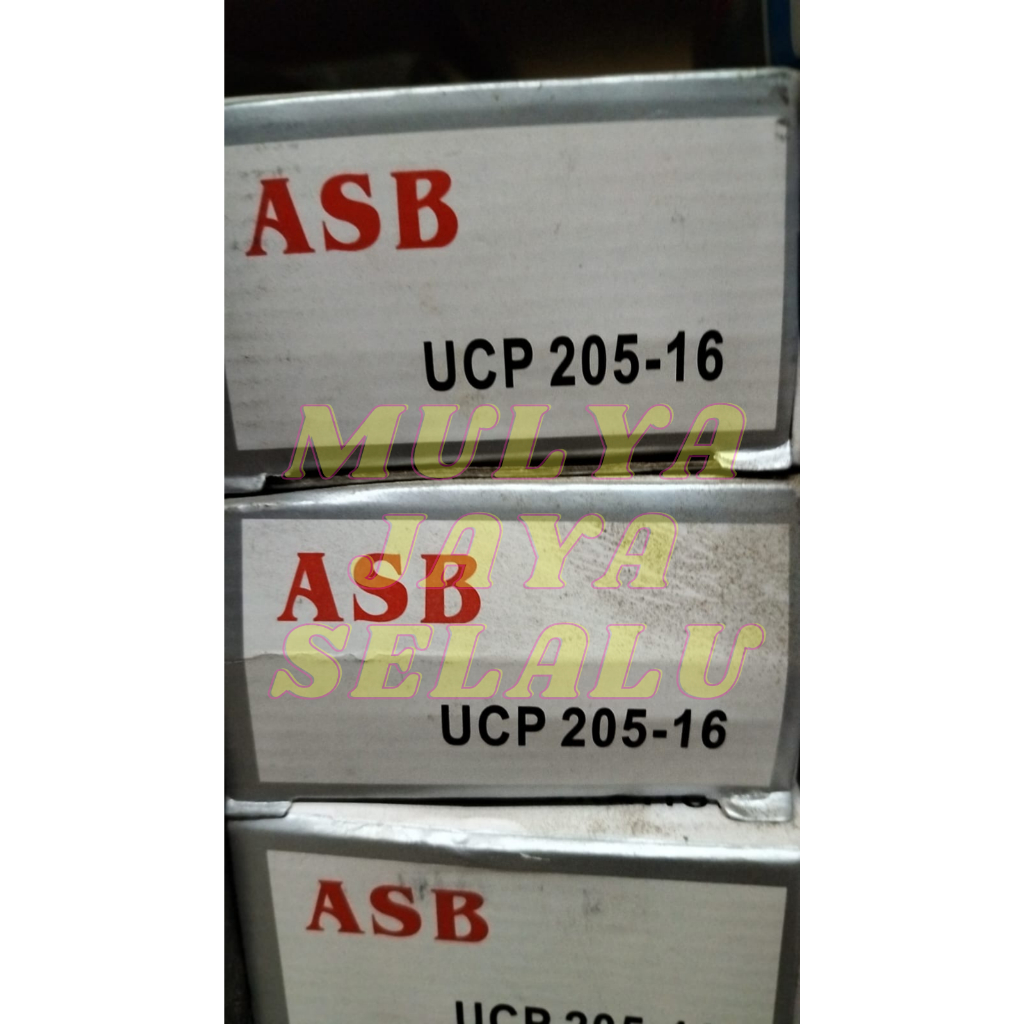 Jual PILLOW BLOCK UCP 205 - 16 AS 1 INCHI MEREK ASB | Shopee Indonesia