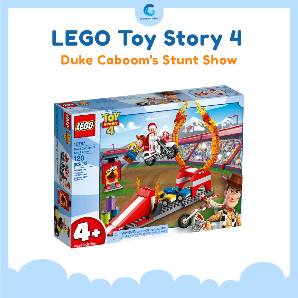 Jual Lego Toy Story 4 Duke Caboom’s Stunt Show 10767 | Shopee Indonesia