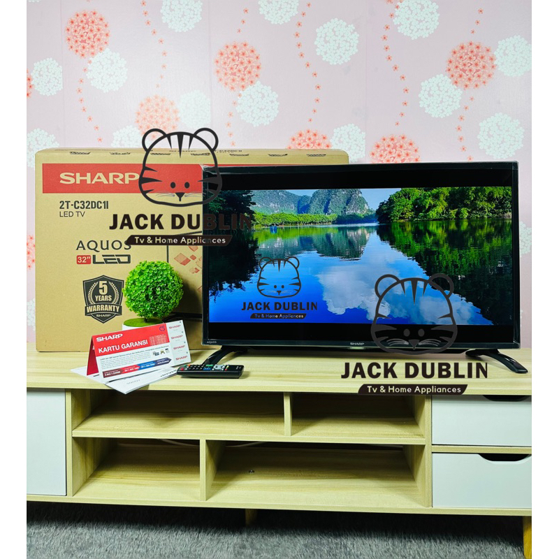 Jual TV LED SHARP 32 INCH DIGITAL TV HD TV AQUOS 2T-C32DD1i C32DD1 ...