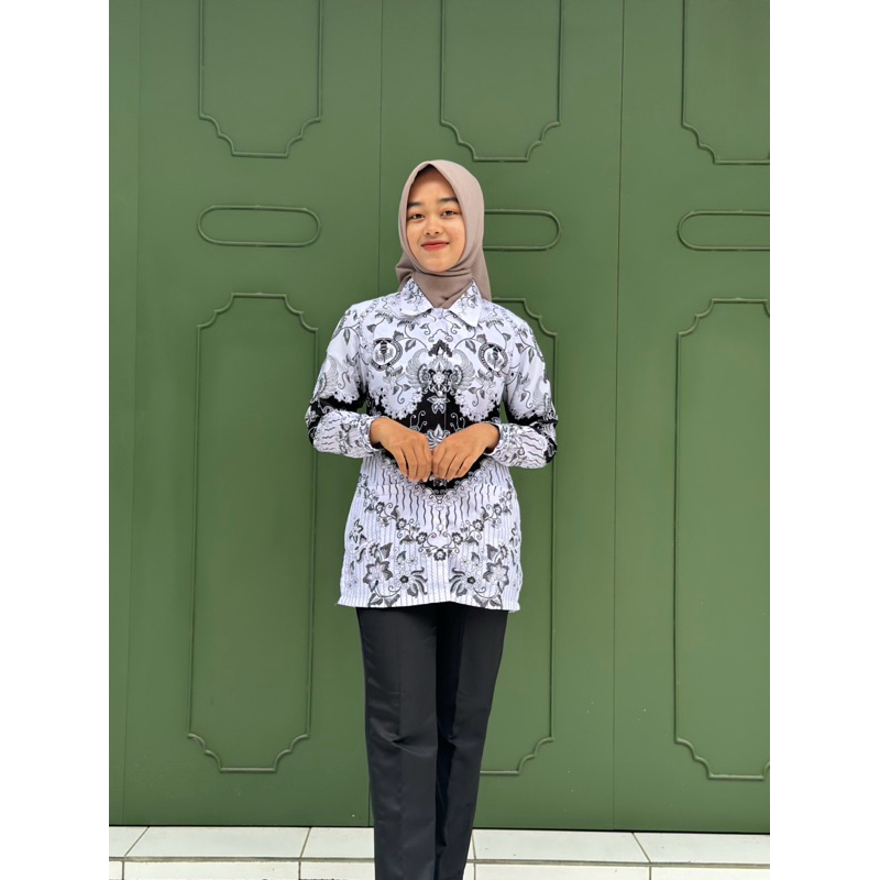 Jual Atasan PGRI seragam Guru | Shopee Indonesia