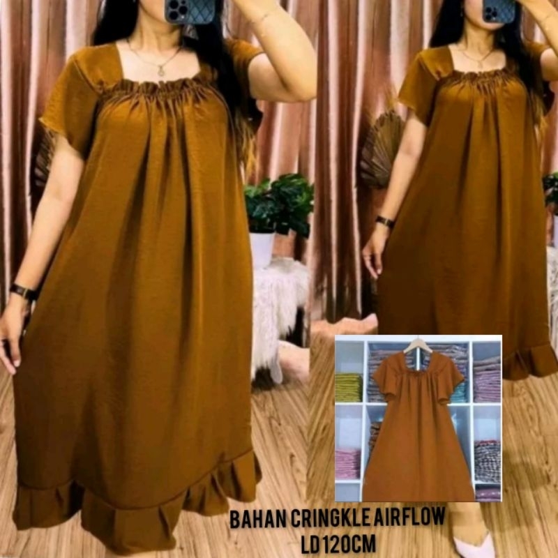 Jual Fuji Dress Daster Crinkle Airflow/ Daster Crinkle Airflow / Dress ... Jual Fuji Dress Daster Crinkle Airflow/ Daster Crinkle Airflow / Dress ...