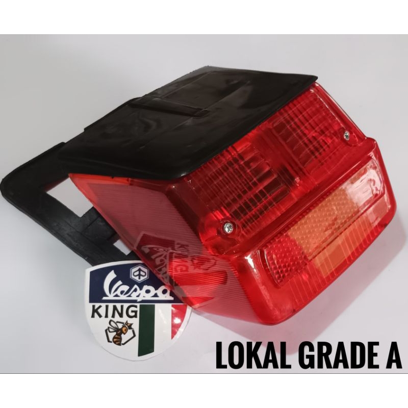Jual lampu stopan vespa stop lamp vespa super sprint bajaj lokal grade ...
