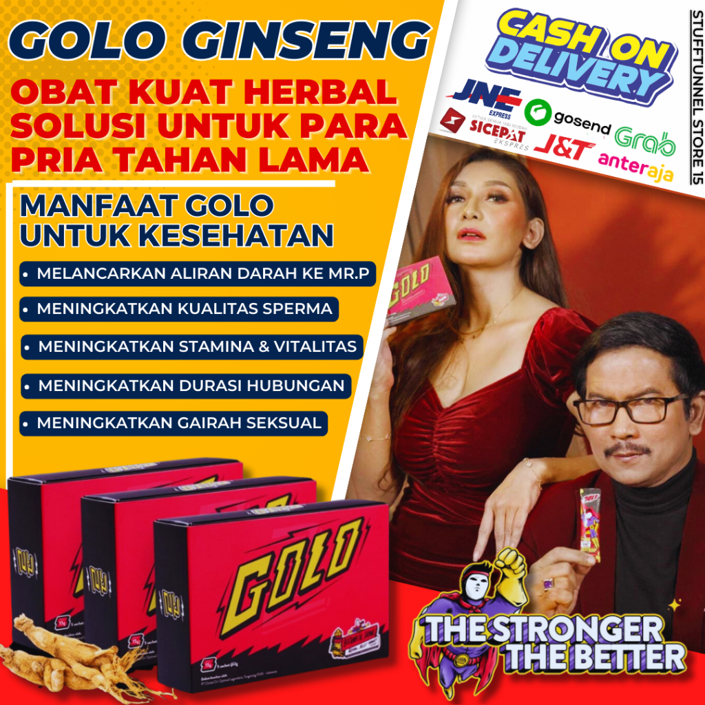 Jual Golo Ginseng - Obat Kuat Pria Herbal Terbaik Rasa Baru Banana ...