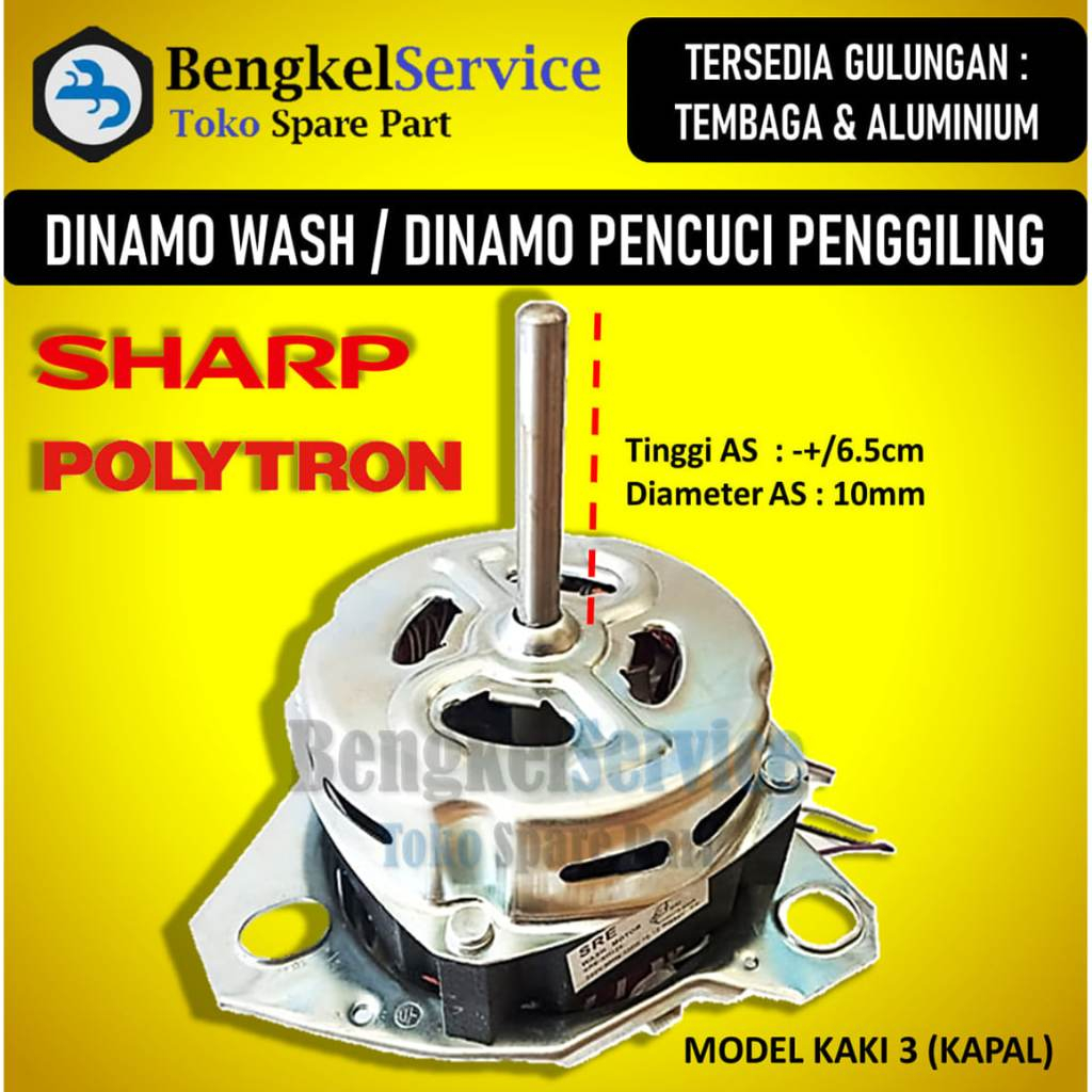 Jual Dinamo WASH PENCUCI Motor Mesin Cuci Polytron Dinamo Pencuci ...