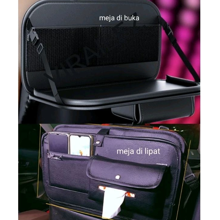 Jual Car Seat Organizer Tas Belakang Jok Mobil Tas Minimalis Tas Meja ...
