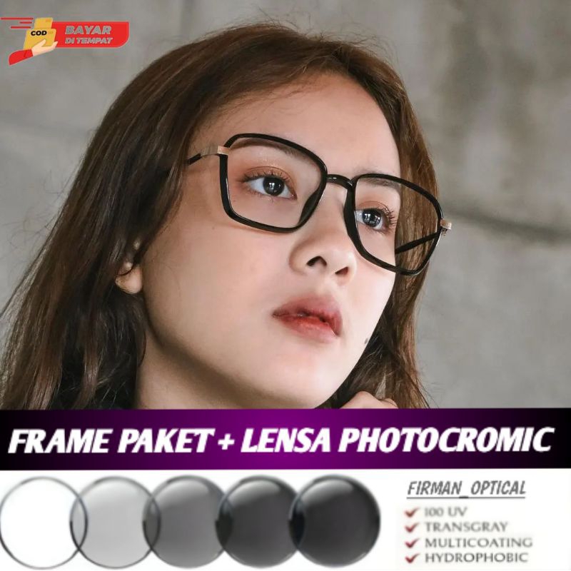 Jual Frame kacamata wanita kacamata minus kacamata paket lensa ...