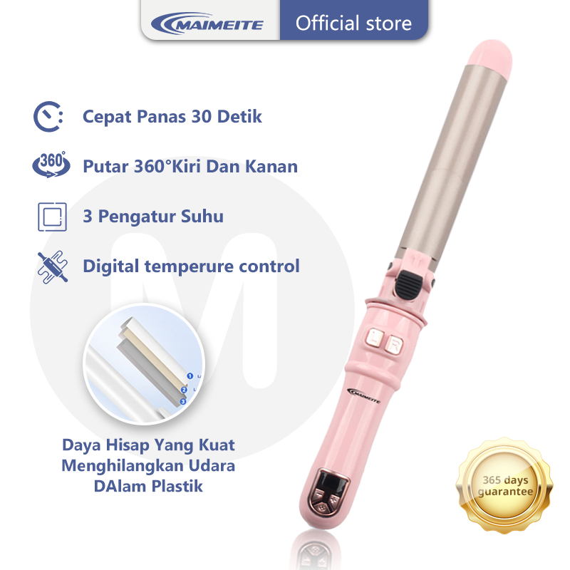 Jual MAIMEITE Catokan Curly Otomatis 28MM Catokan Keriting Rambut Otomatis Ceramics Curly Libra ...
