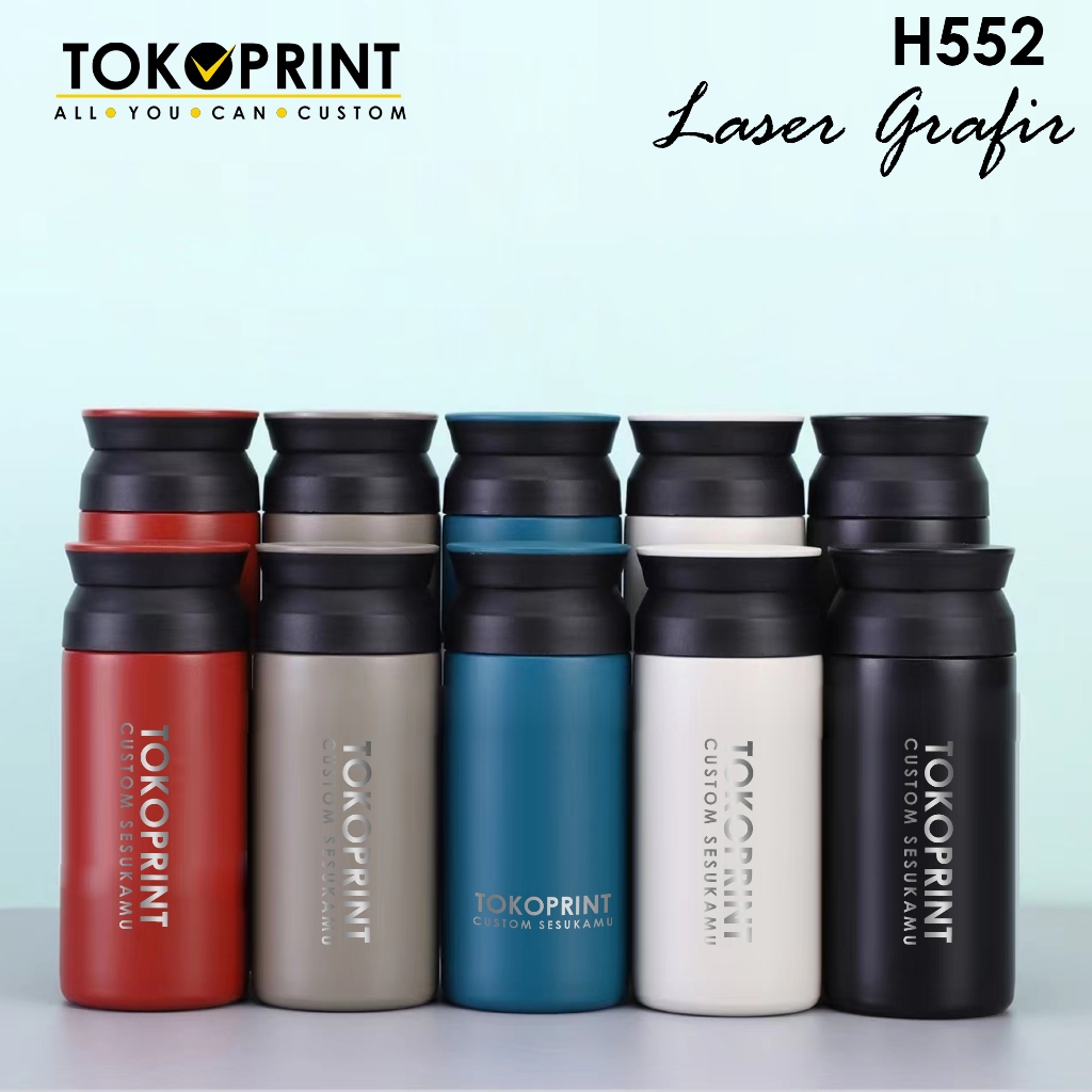 Jual Custom Laser Grafir H552 500ml Botol Air Stainles Steel Tumbler ...