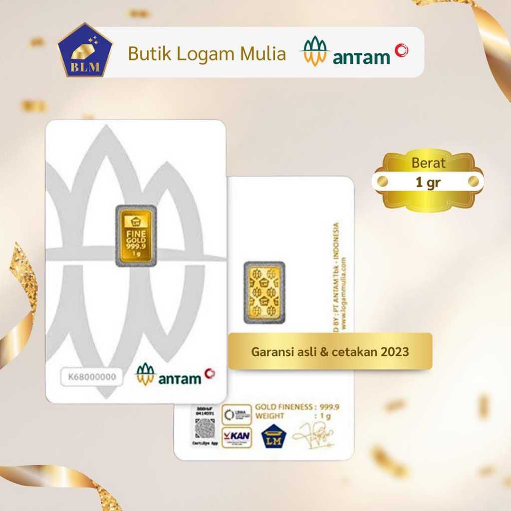 Jual Emas LM ANTAM Logam Mulia 1gr 2gr 3gr 5gr 2024 2025 Certieye Ready ...