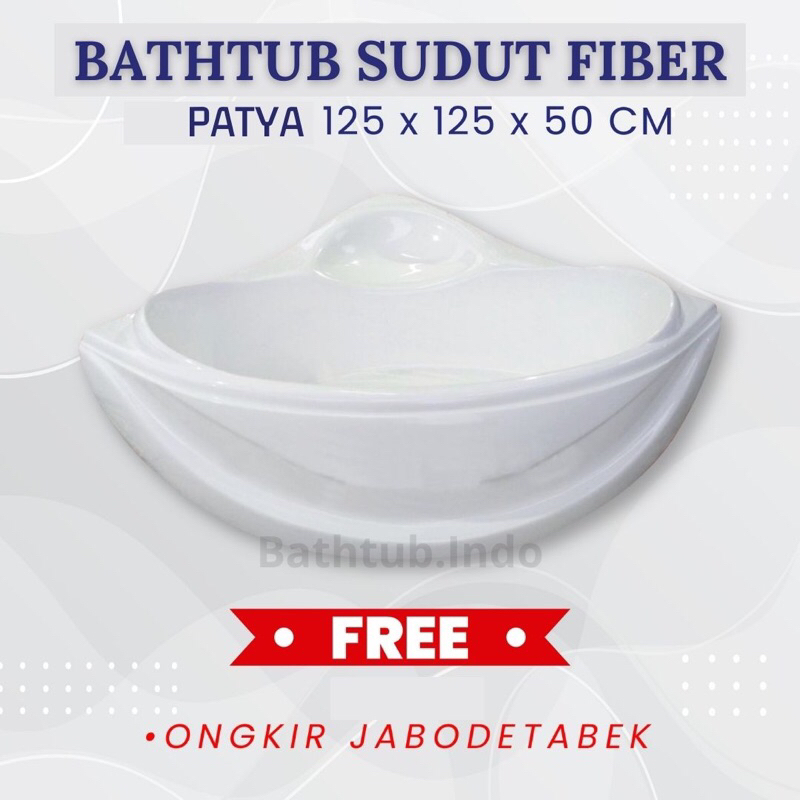 Jual Bathtub Sudut PATYA Fiber Gratis Ongkir Jabodetabek | Shopee Indonesia
