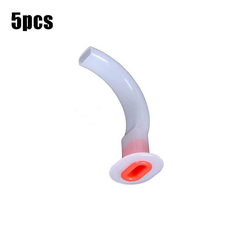Jual 5pcs/set Guedel Airway No.3 90mm Kuning Dan No.4 100mm Merah ...