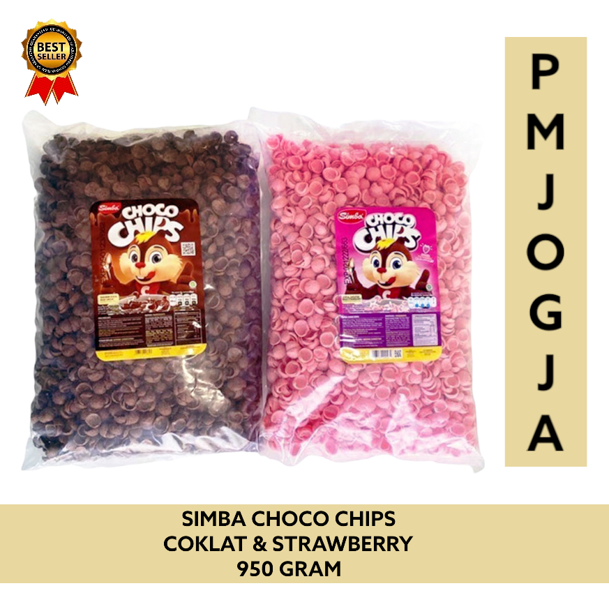 Jual Simba Sereal Choco Chips Coklat dan Strawberry / stroberi cokelat ...