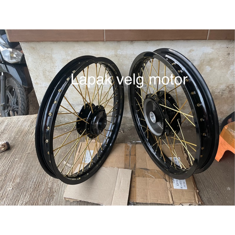 Jual velg rx King ring v Rossi hitam glossy tromol ori | Shopee Indonesia