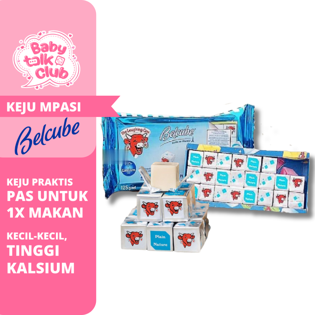 Jual Keju Belcube Plain Babybell Cheese Spread Belcubes Bayi Mpasi ...