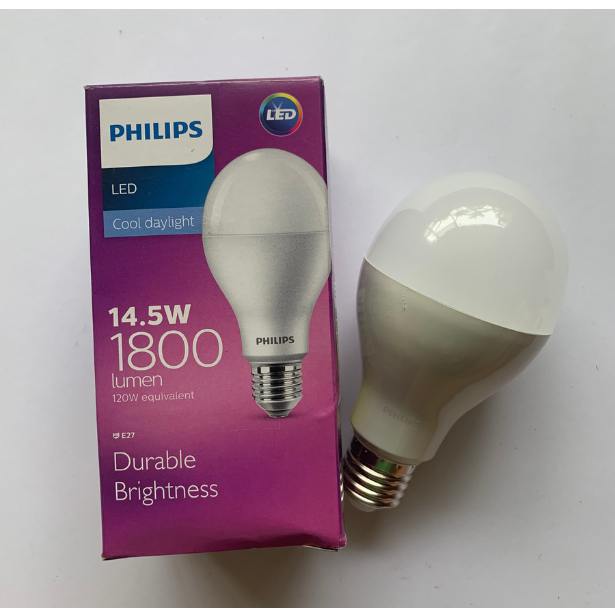Jual Philips Lampu LED 14,5W Bohlam Putih / Kuning 14,5 w Philips LED ...