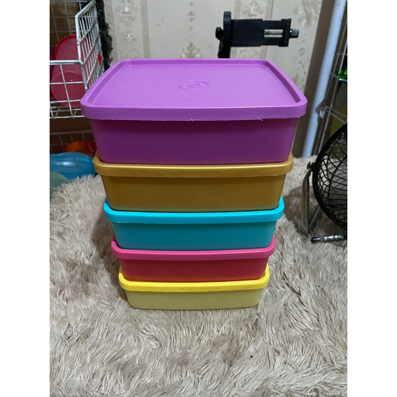 Jual tupperware mantan large square away LSA 650ml | Shopee Indonesia