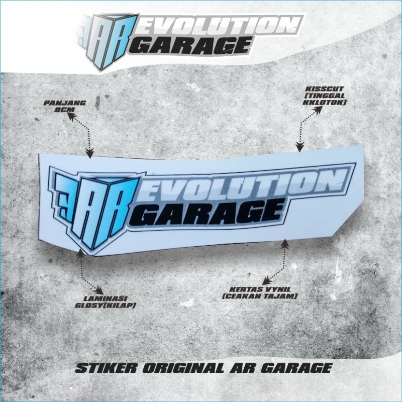 Jual STIKER AR GARAGE | Shopee Indonesia