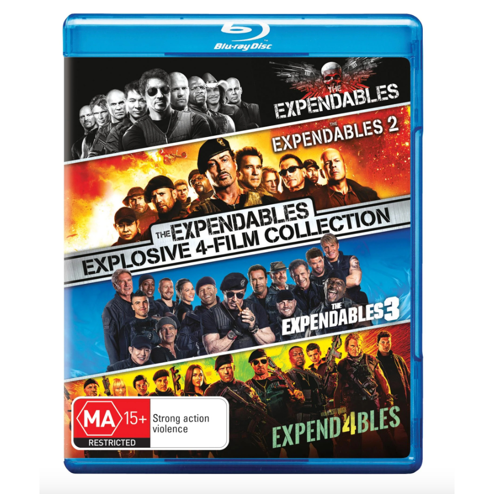 Jual The Expendables 4-Film Collection Bluray disc True HD BD lokal ...