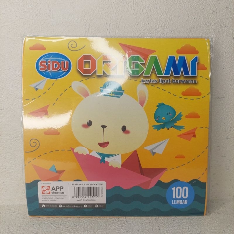 Jual Kertas ORIGAMI SIDU 14×14 100 LEMBAR/PER PAK | Shopee Indonesia