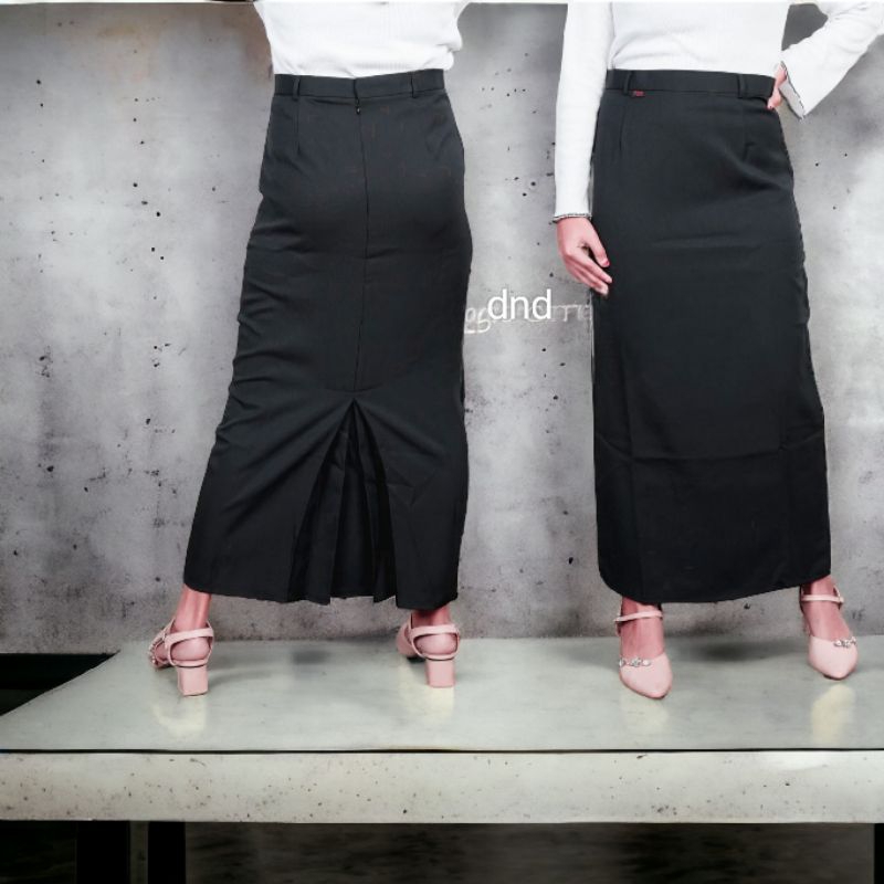 Jual ROK KERJA MODEL SPAN REMPEL BELAKANG / ROK FORMAL / ROK GURU / ROK ...