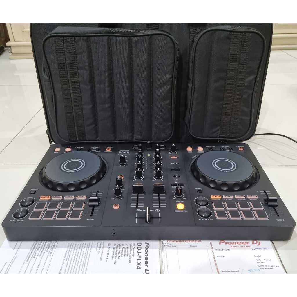 Jual Alat DJ Pioneer DDJ FLX4 GARANSI MARET 2024 + Tas Original ...