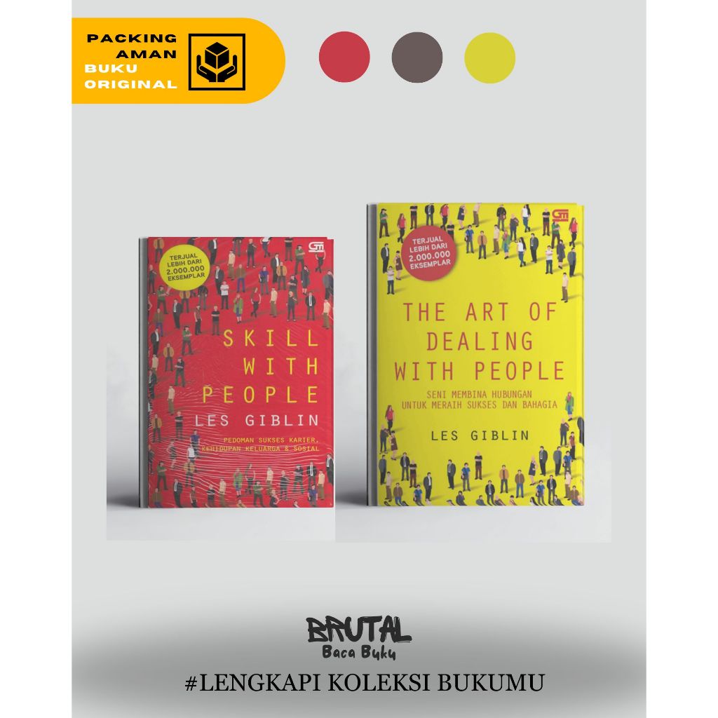 Jual BBB - BUKU Les Giblin - Skill with People (Pedoman Sukses Karier ...