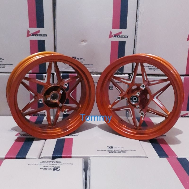 Jual Velg Vrossi Bintang Nmax Old Aerox New Pelek V Rossi Orbit V2 Aerox Nmax 150 155 | Shopee ...