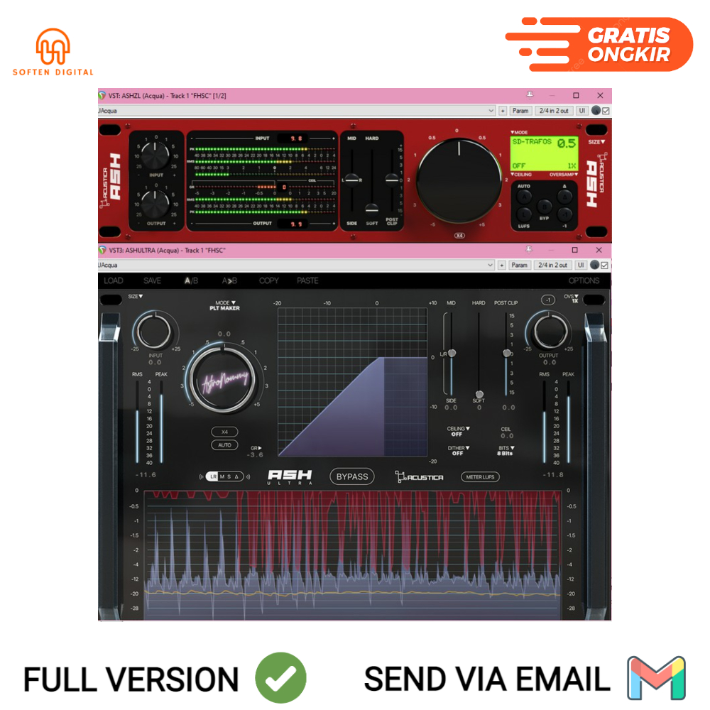 Jual Acustica Audio - ASH + Ultra VST Plugin unique collection of ...