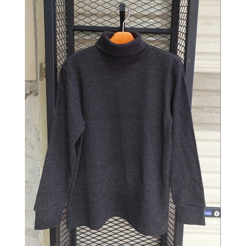 Jual [COD] Turtleneck RIB Dan Rajut (Premium) Pria dan Wanita Leher ...