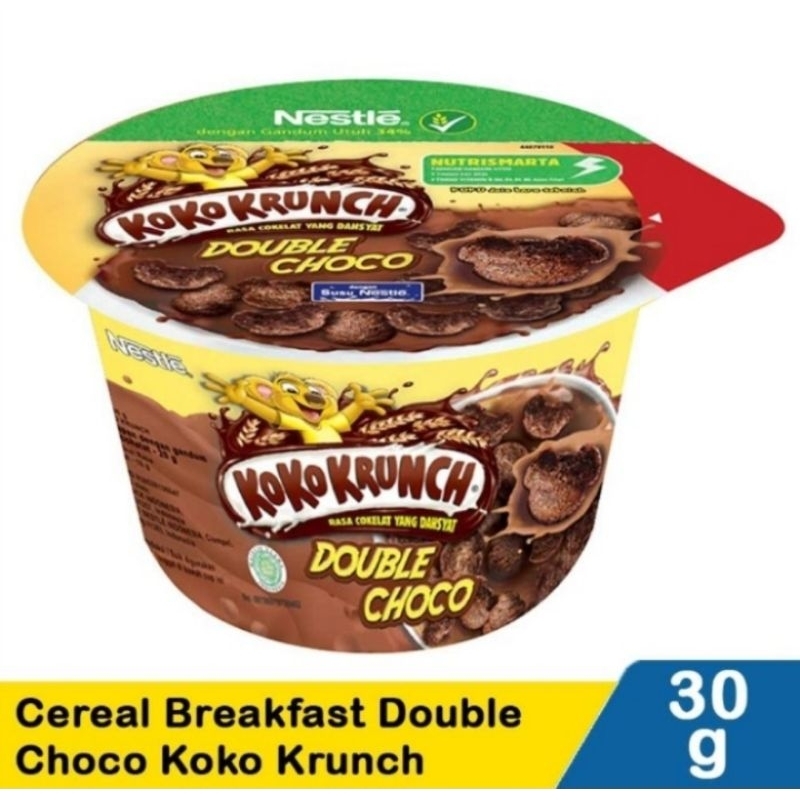 Jual serael koko krunch double choco 30 gr | Shopee Indonesia