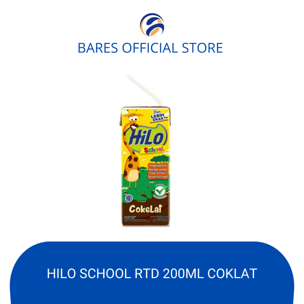 Jual HILO SCHOOL RTD Rasa Coklat 200Ml Susu Siap Minum | Shopee Indonesia