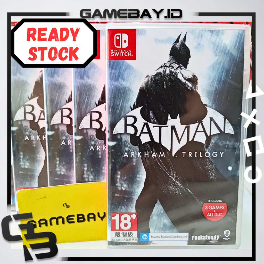 Jual Nintendo Switch Batman Arkham Trilogy | Shopee Indonesia