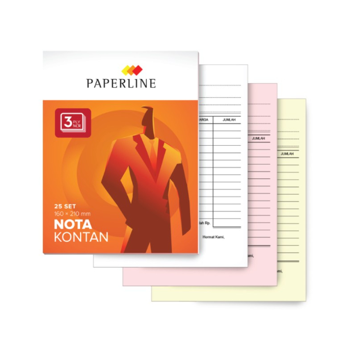 Jual Nota Kontan Besar Rangkap 3 Paperline Buku Bon PPL NK B3 NCR Harga ...