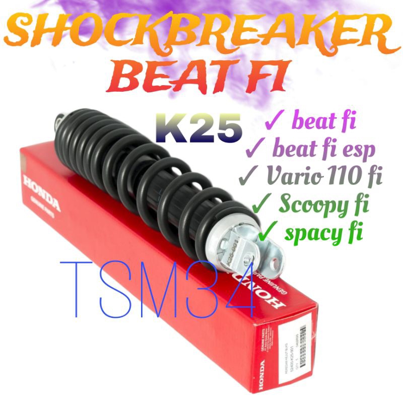 Jual shock shockbreaker belakang beat fi Scoopy fi Vario 110 fi spacy fi ( K25 KZL ) | Shopee ...