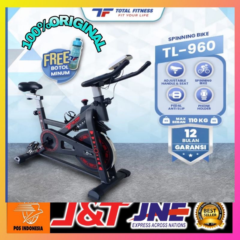 Jual spining bike-tl 960(original)spinning bike-speda statis-gym-fitnes ...