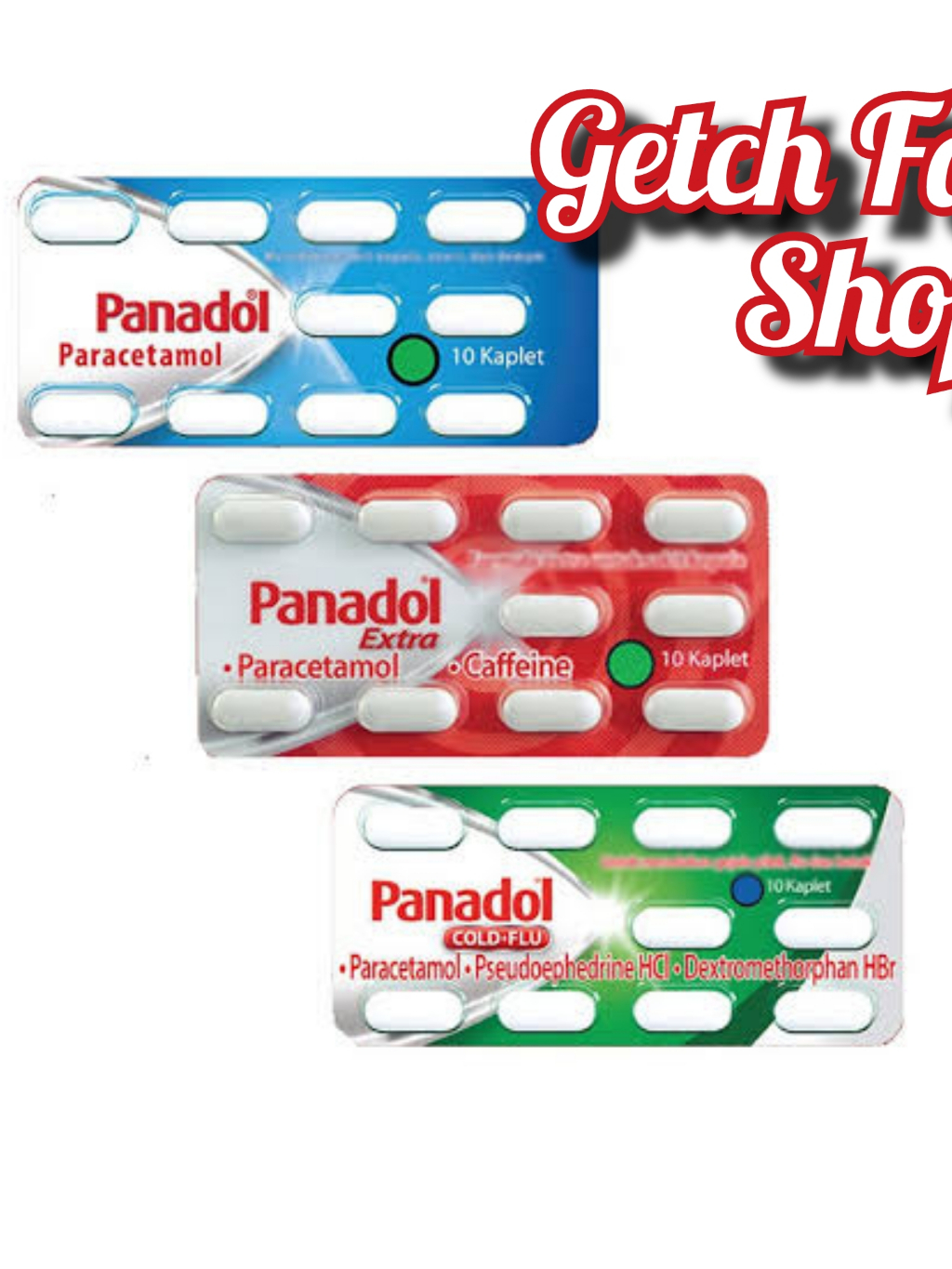 Jual Panadol Tablet Paracetamol Pereda Nyeri Demam Pusing Strip Produk ...