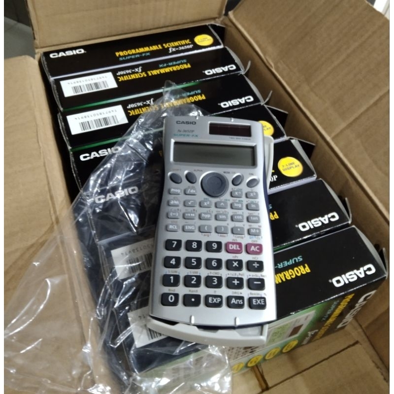 Jual CASIO FX 3650P KALKULATOR PROGRAM FX 3650P BARU MINUS LCD HARGA MURAH | Shopee Indonesia