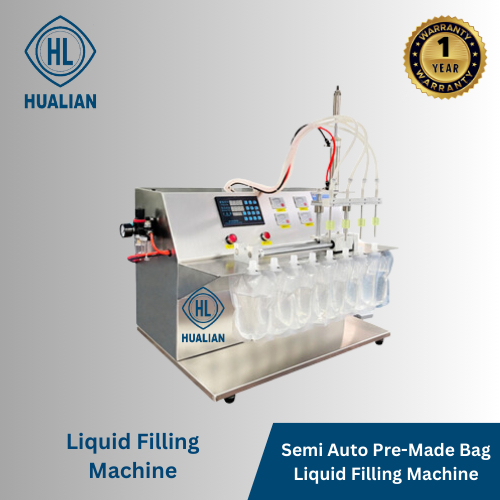 Jual Mesin Filling Semi Auto Pre-Made Bag Liquid Filling Machine ...