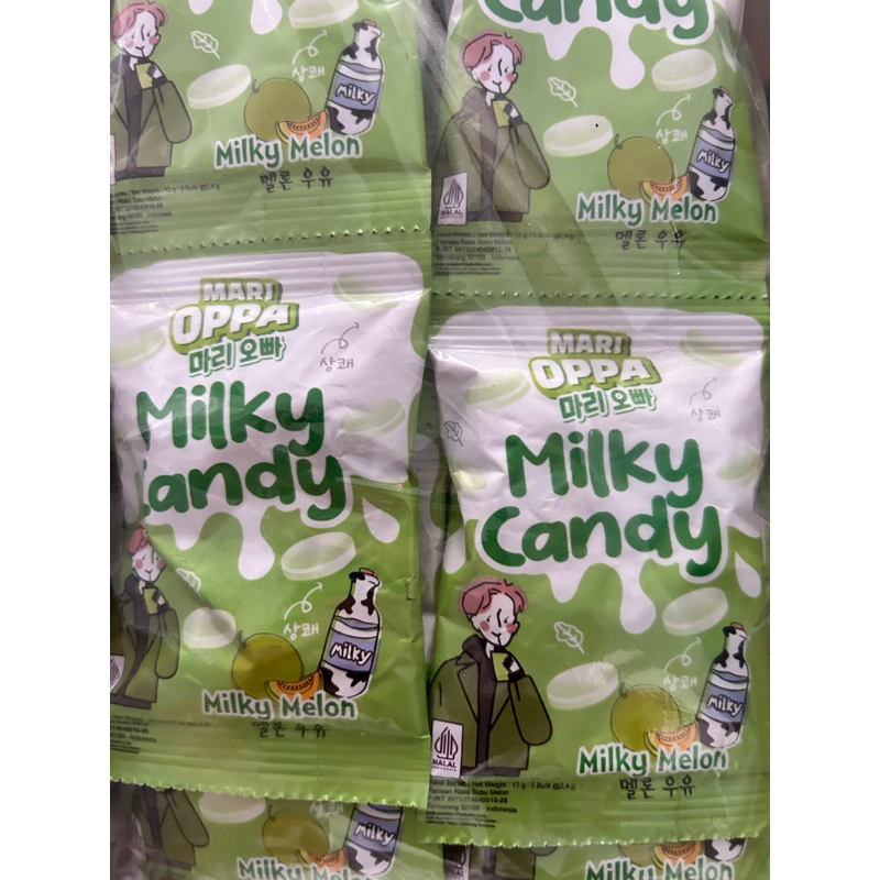 Jual Milky Candy Mari Oppa Berbagai Rasa 1 Renceng isi 10 bks Permen ...