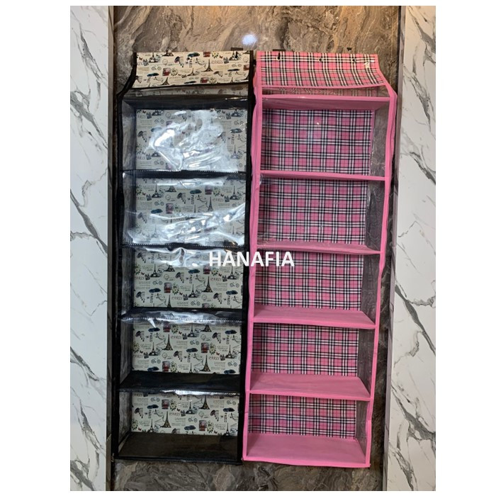 Jual RAK TAS MOTIF KOTAK LUCU | RAK TAS GANTUNG | RAK TAS JUMBO | RAK ...