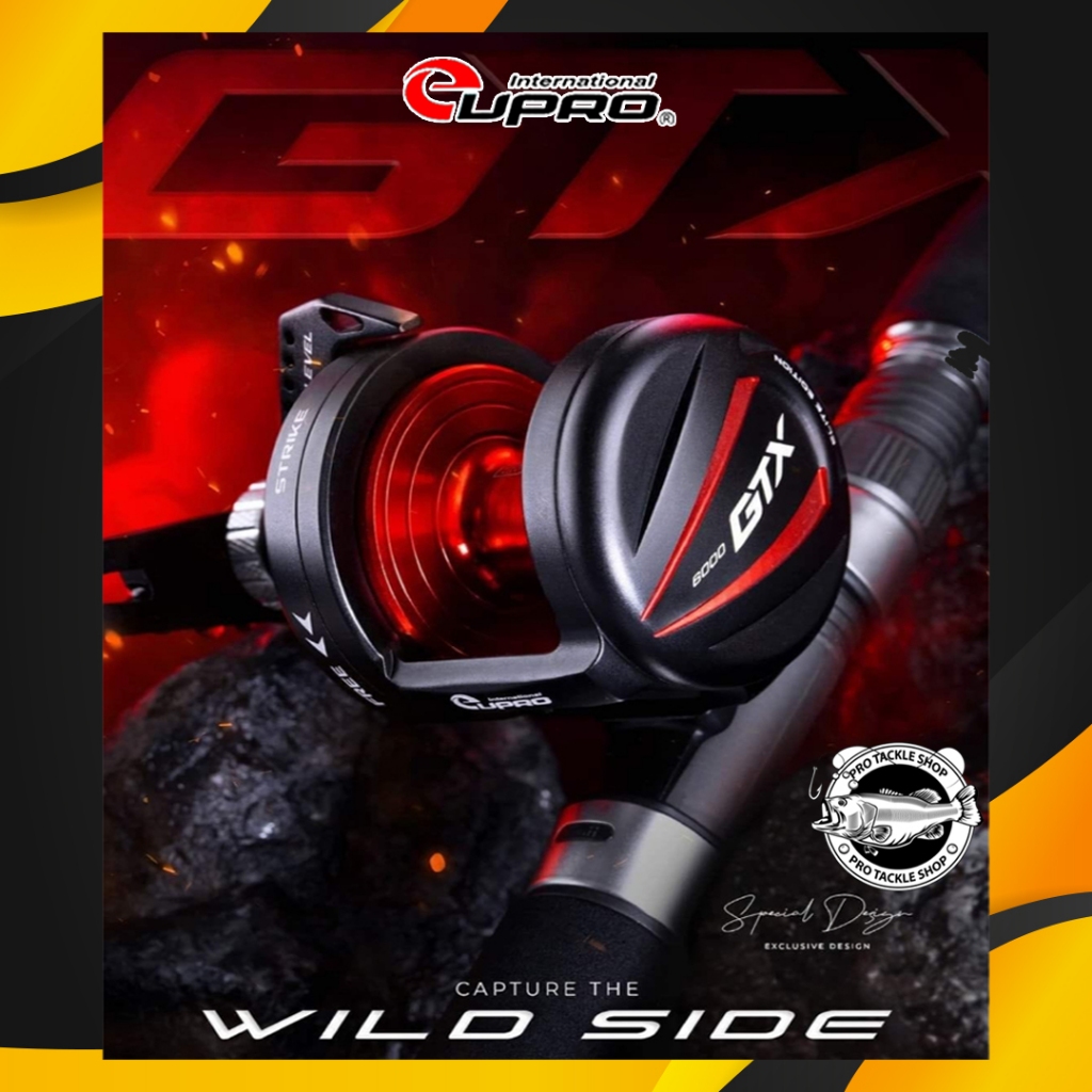 Jual EUPRO Reel Overhead GTX 6000L 9+2BB T-power Single Handle Metal ...