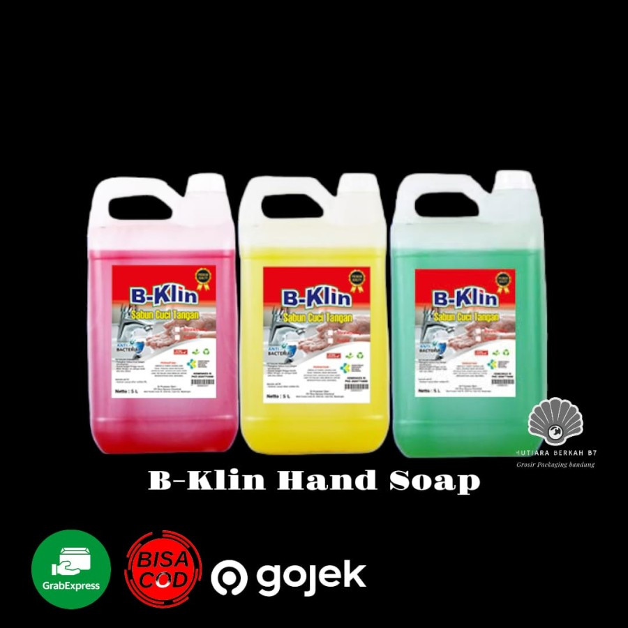 Jual B-klin Hand Soap 5 Liter Sabun Cuci Tangan berbagai varian ...