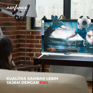 Jual ( GRATIS PACKING KAYU ) Advance Televisi Led Digital TV HD 24 inch ...