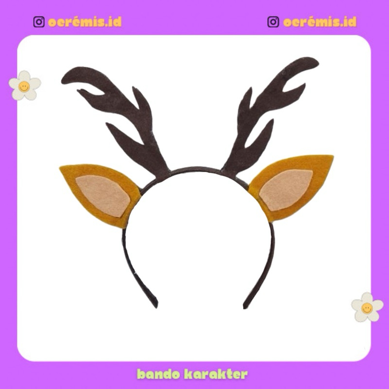 Jual BANDO KARAKTER RUSA / BANDO TANDUK RUSA / BANDO COSPLAY RUSA ...
