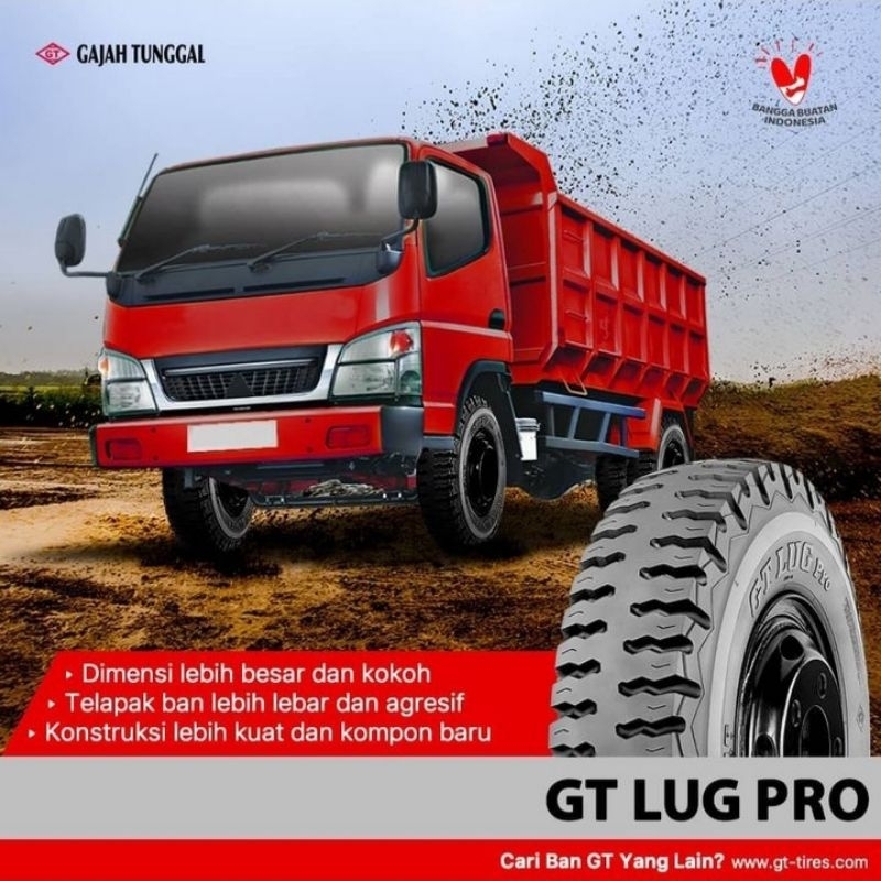 Jual BAN MOBIL 750-16 GT LUG PRO GAJAH TUNGGAL 14PR | Shopee Indonesia