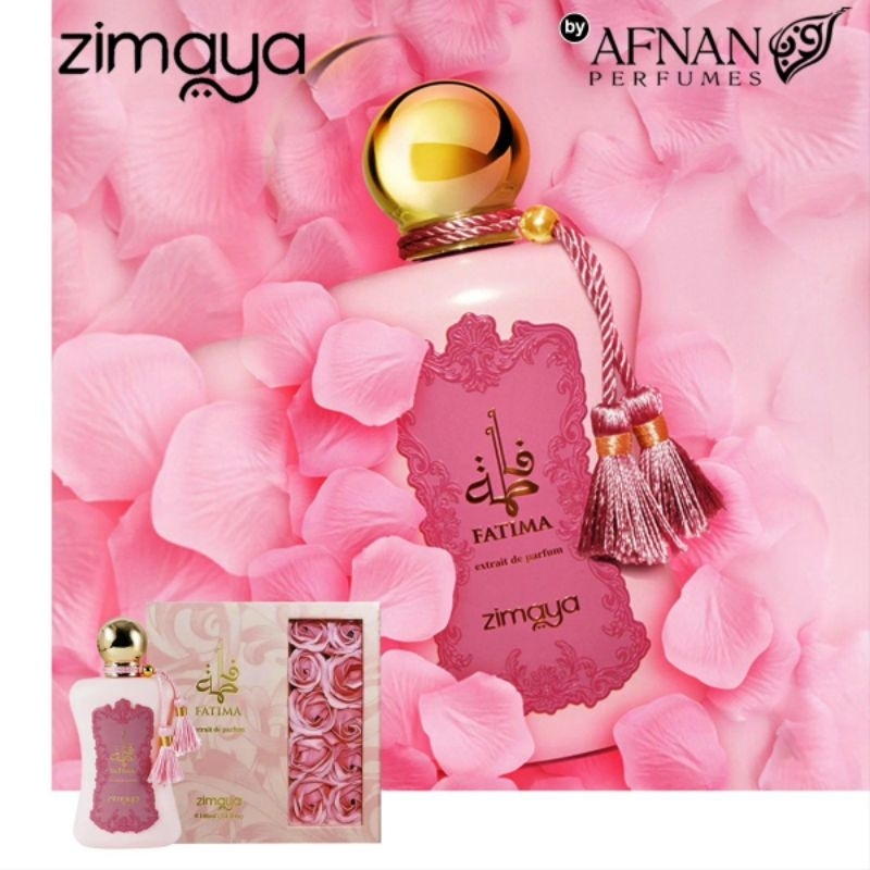 Jual zimaya fatima pink extrait de parfum 100ml | Shopee Indonesia