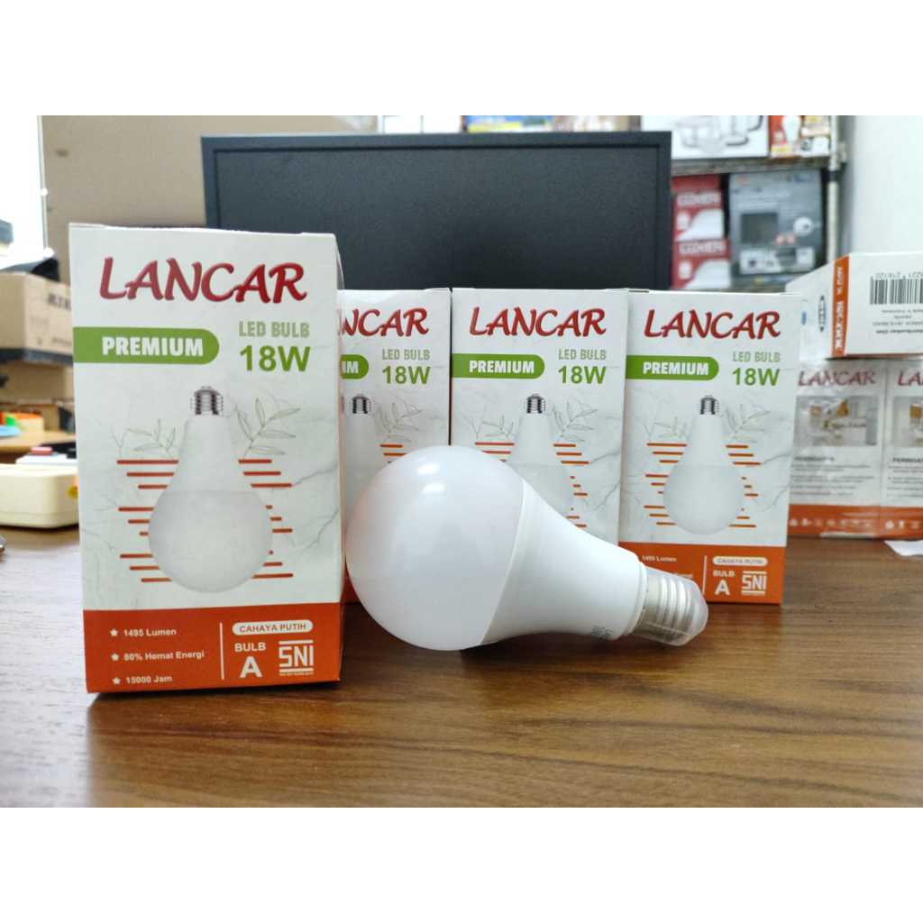 Jual Lampu led A bulb panaled Lancar 5 - 7 - 9 - 12 - 15 - 18 Watt ...
