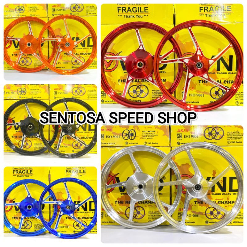 Jual VND Velg AK55 F : 1.40x17 R : 1.60x17 Mio Sporty/Mio old/Mio J/Fino 115/Soul GT | Shopee ...